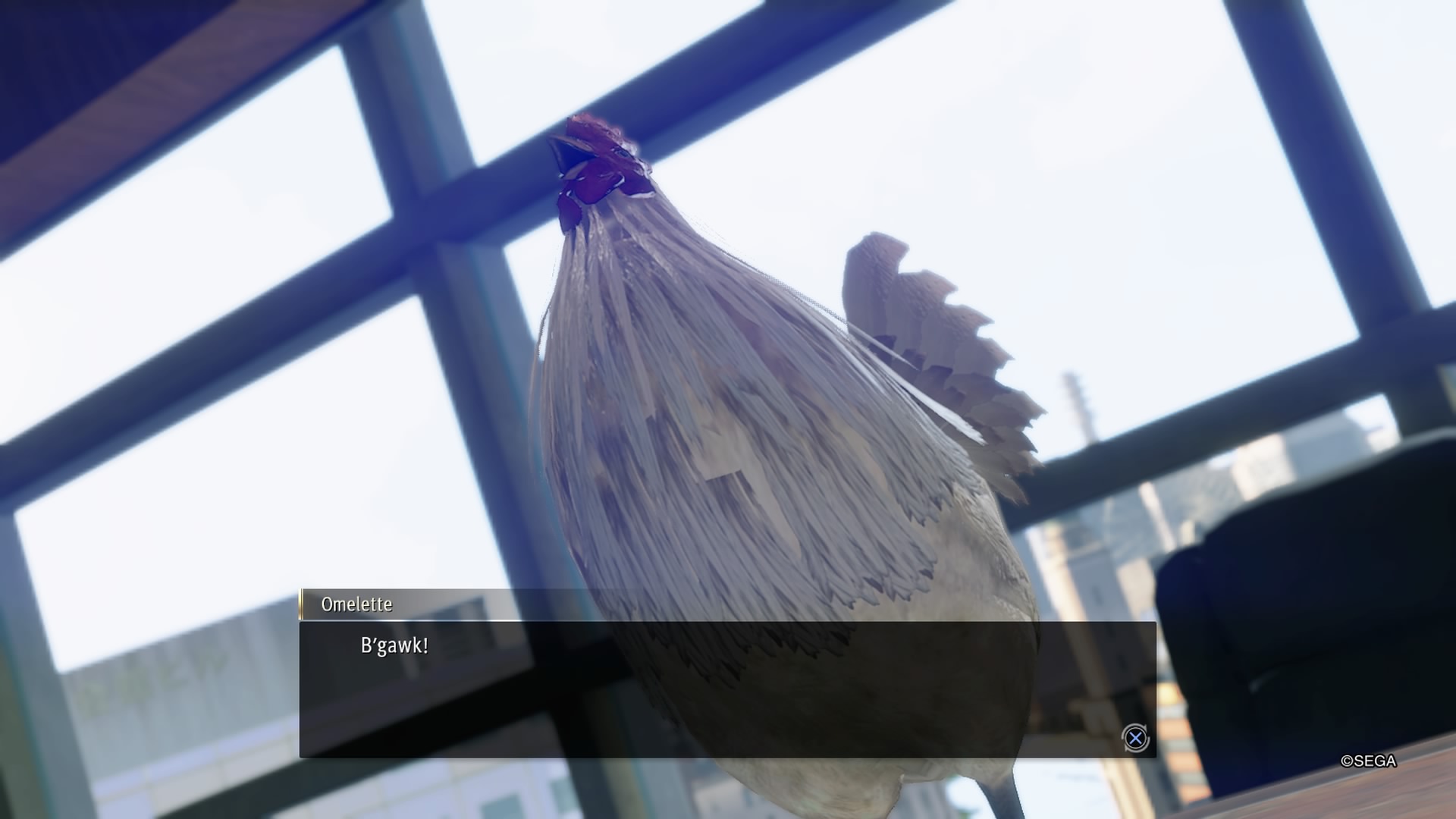 Inside Ichibans Imagination, ein Huhn – Yakuza: Like A Dragon – swagkultur